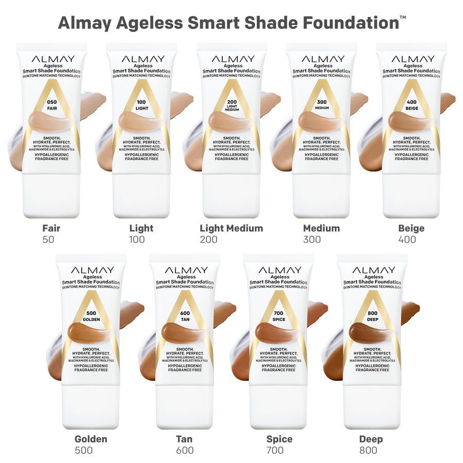 Ageless Smart Shade Foundation™ – Almay